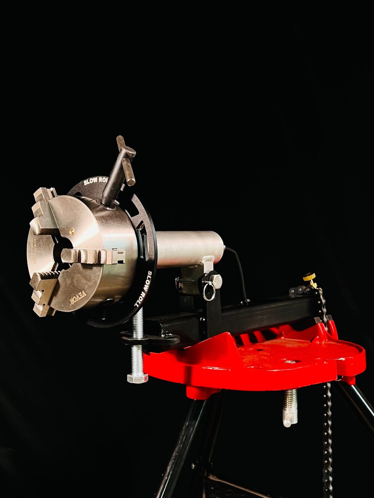 6" Slow Roll (with purge and square tubing leveling kit)