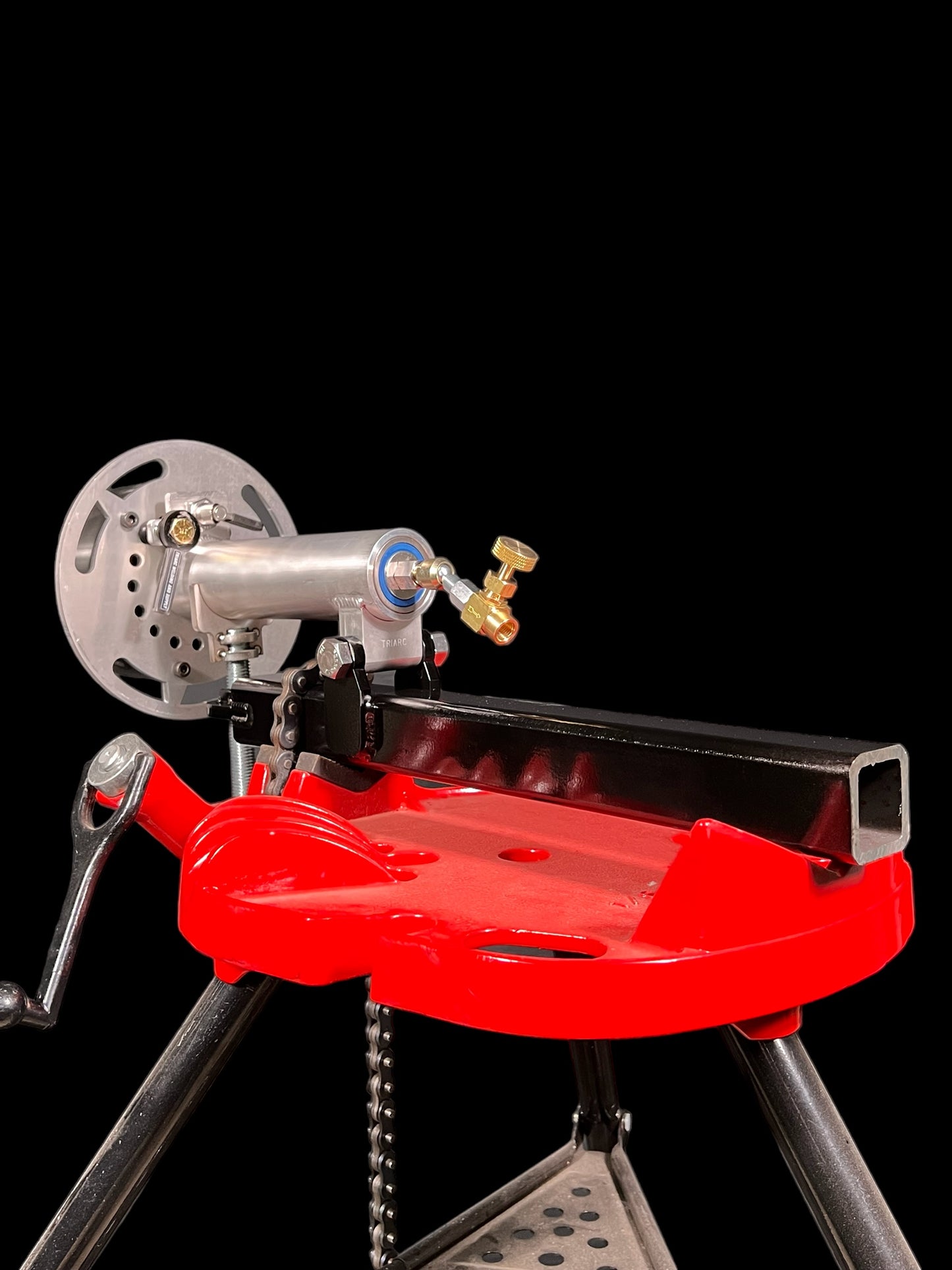 8” Slow Roll With Square Tubing Leveling Kit and Purge – TriArc Welding ...